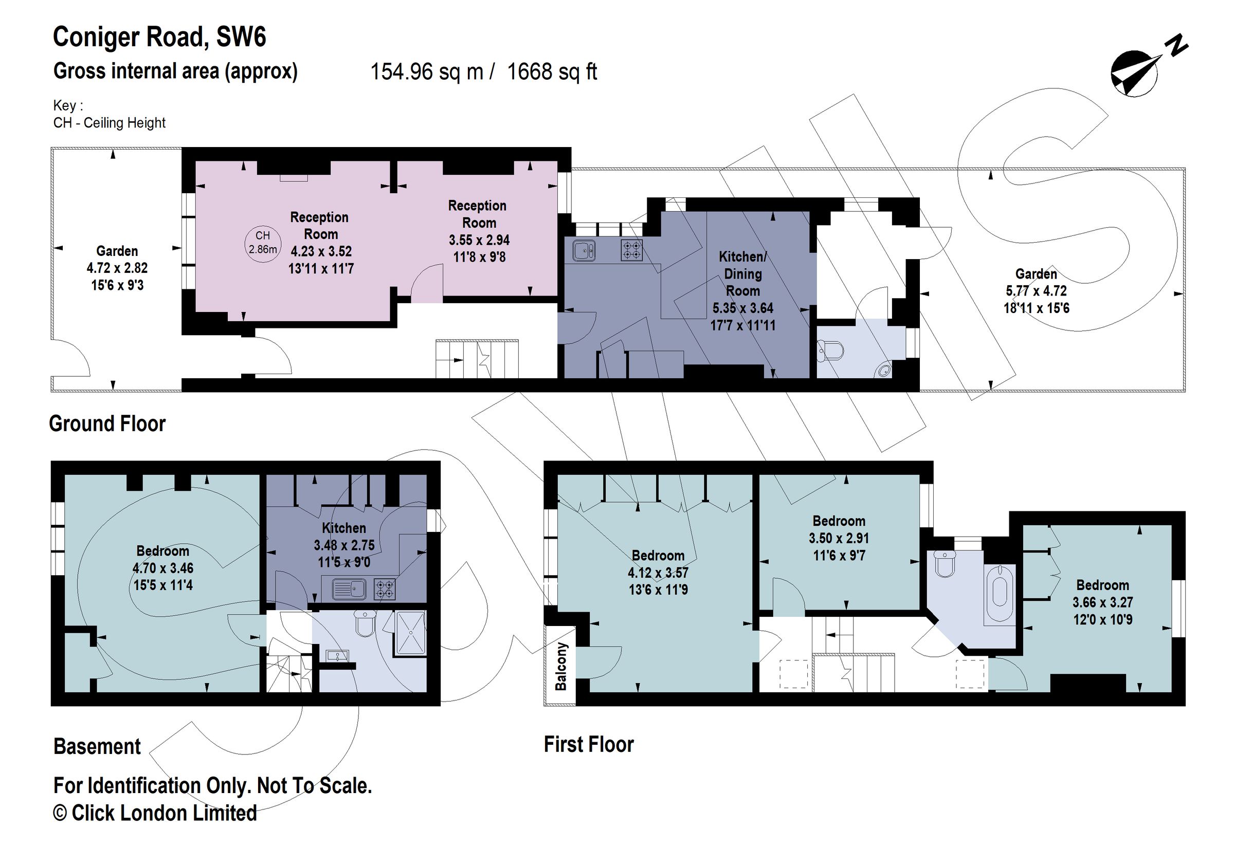 4 bed terraced house for sale in Coniger Road, London SW6 - Zoopla