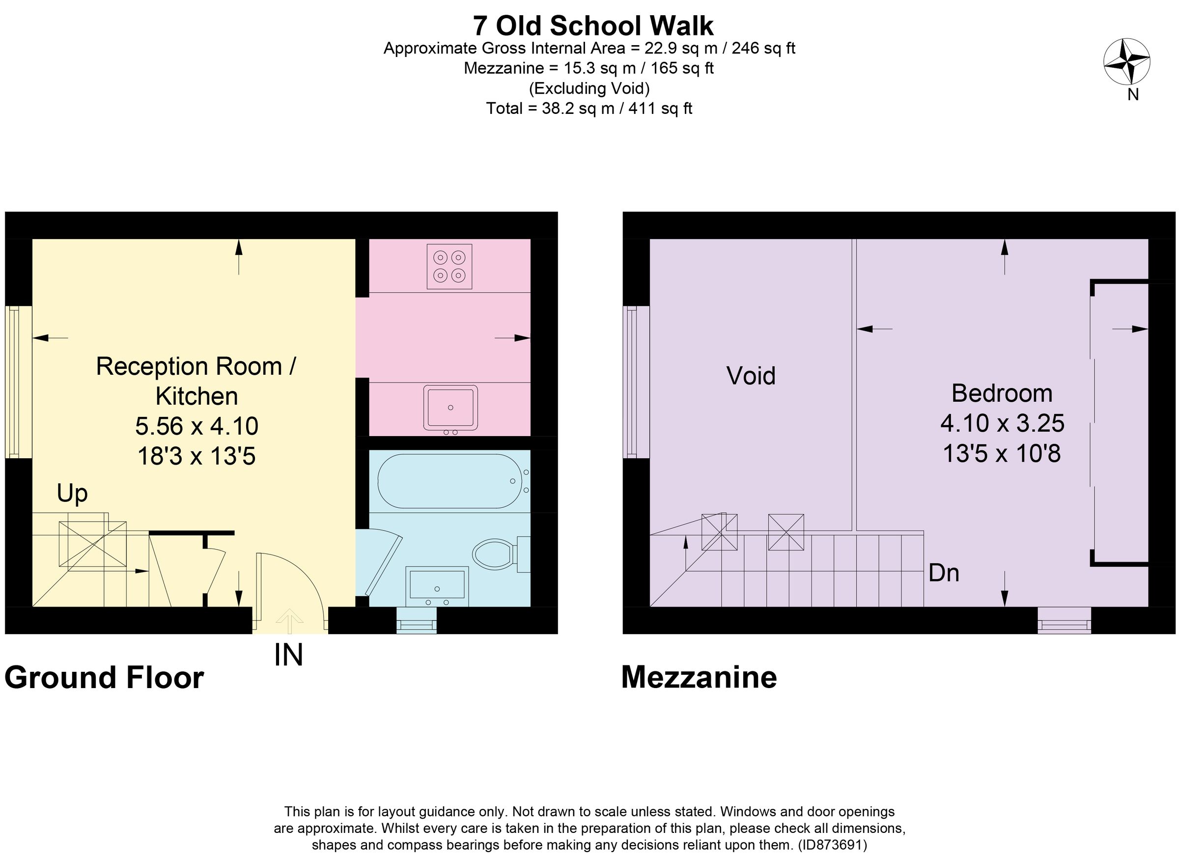 1 bed detached house for sale in Old School Walk, Slip End, Beds LU1 ...