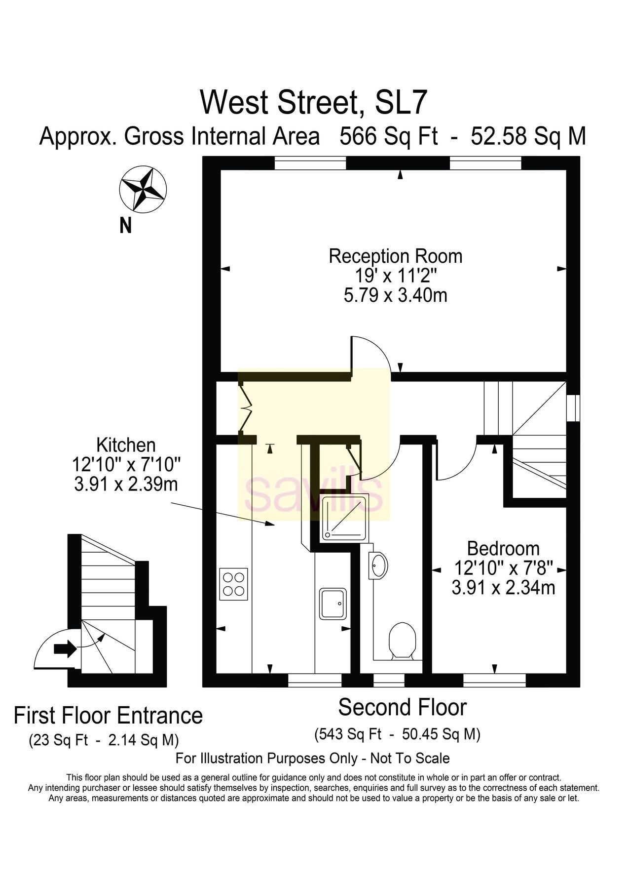 1 bed flat to rent in West Street, Marlow, Buckinghamshire SL7 - Zoopla