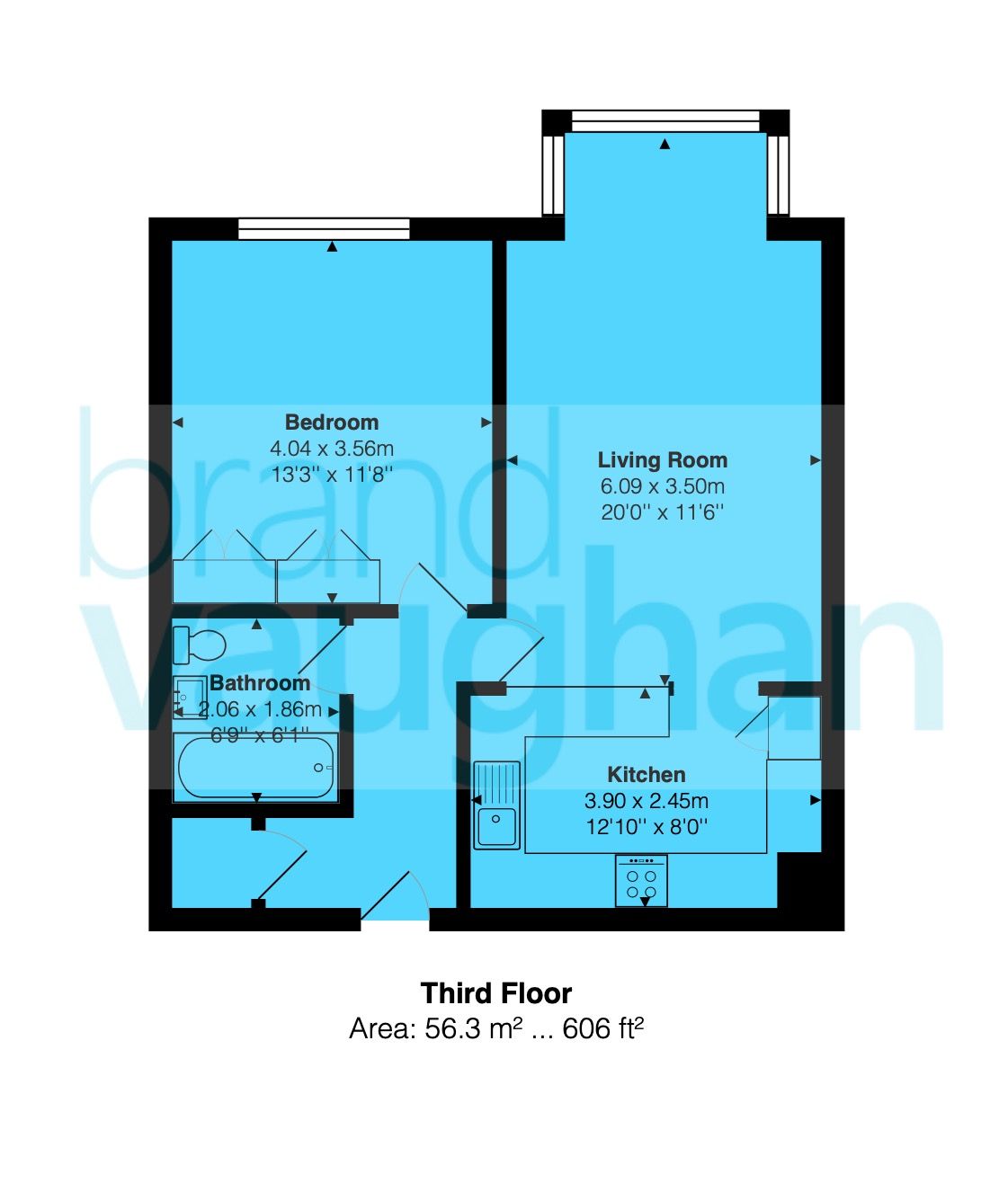 1 bed flat for sale in Kingsmere, London Road, Brighton BN1 - Zoopla