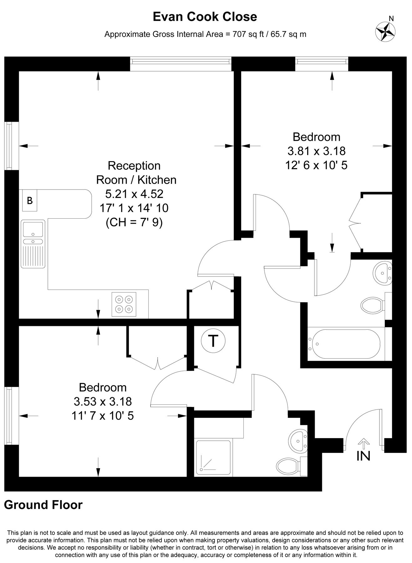 1 bed flat for sale in Evan Cook Close, London SE15 - Zoopla