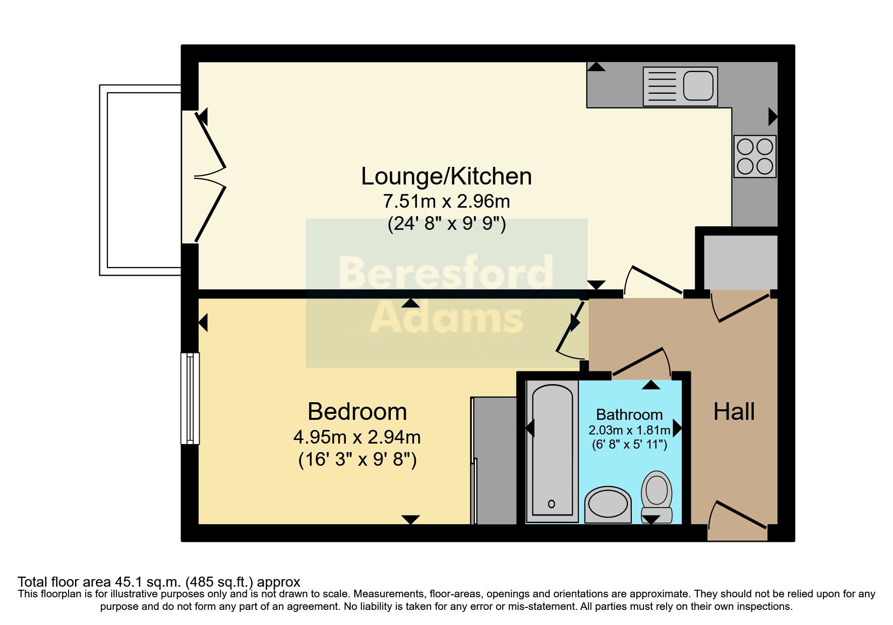 1 bed flat for sale in Saddlery Way, Chester CH1 - Zoopla