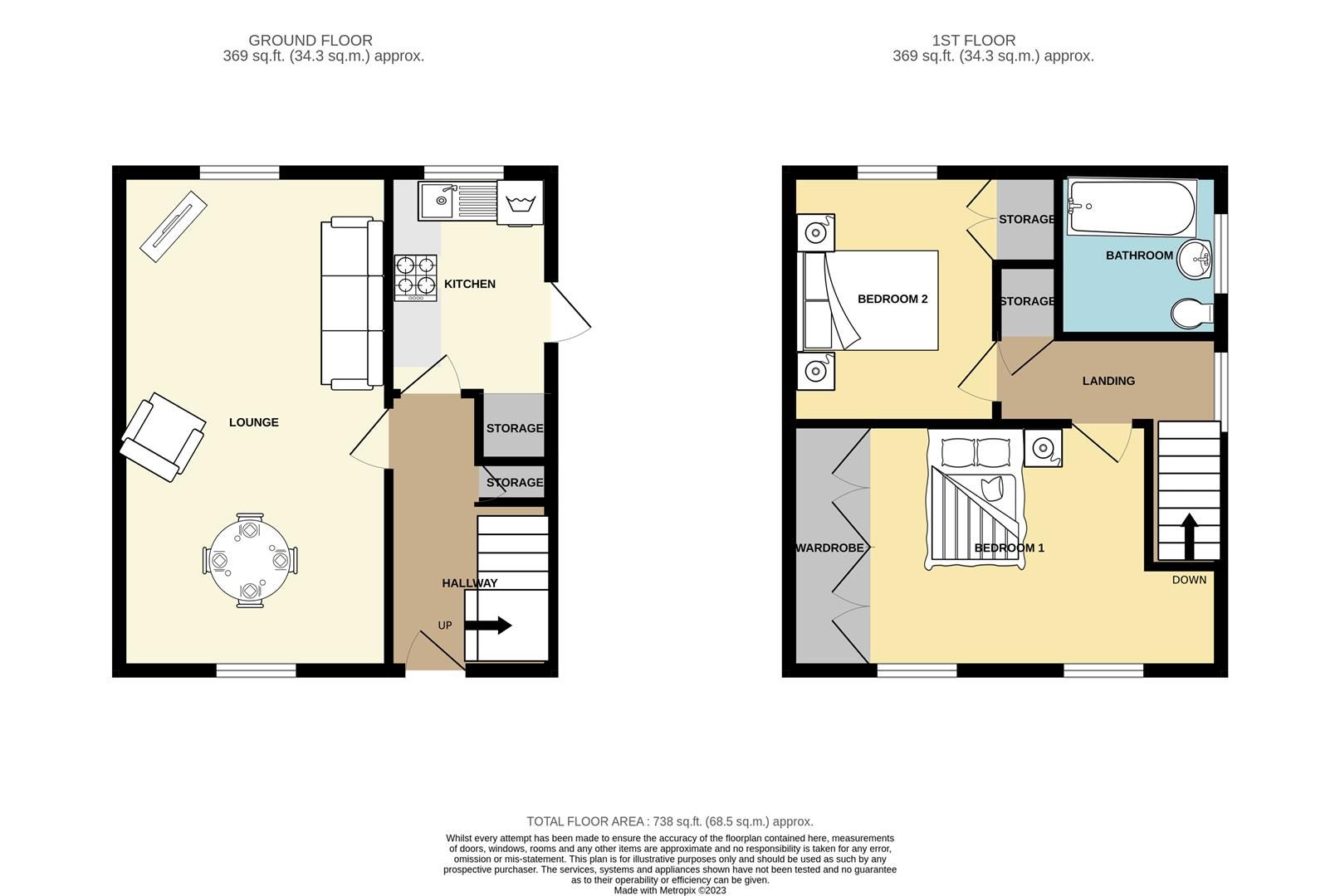 2 bed semi-detached house for sale in Brynsierfel, Llwynhendy, Llanelli ...