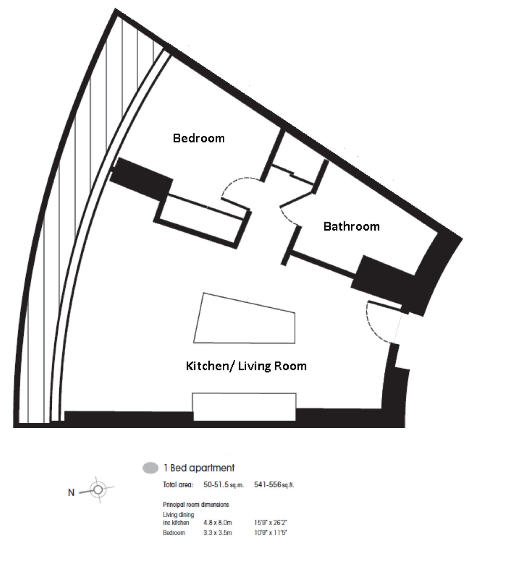 1 bed flat to rent in Arena Tower, Canary Wharf E14 - Zoopla