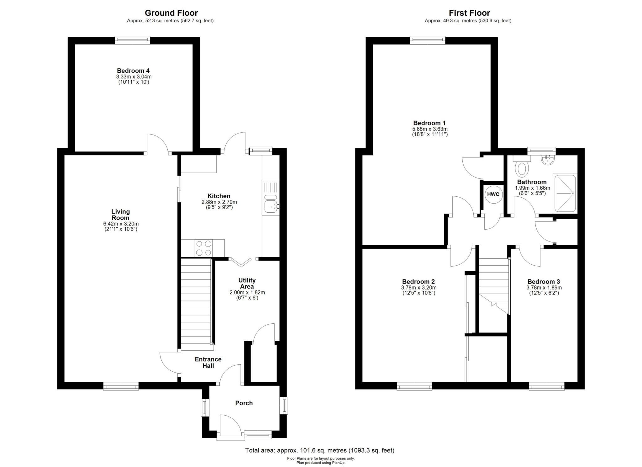 4 Bed Semi Detached House For Sale In Buckfast Avenue Bletchley