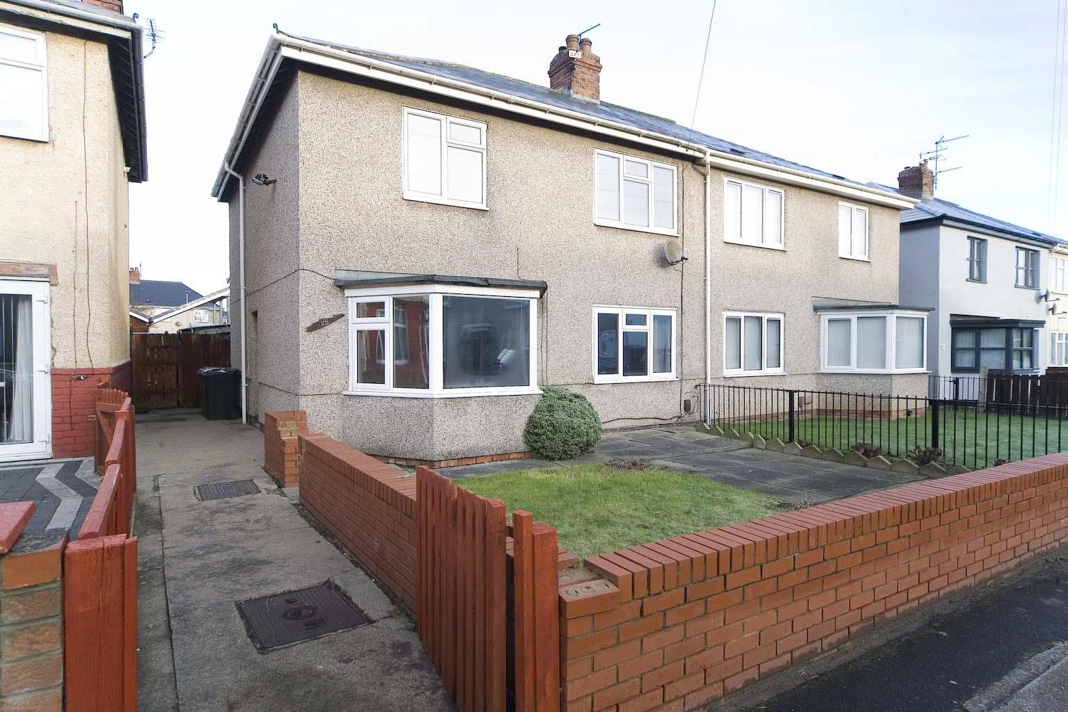 3 Bed Semi Detached House For Sale In Tennyson Avenue Hartlepool Ts25