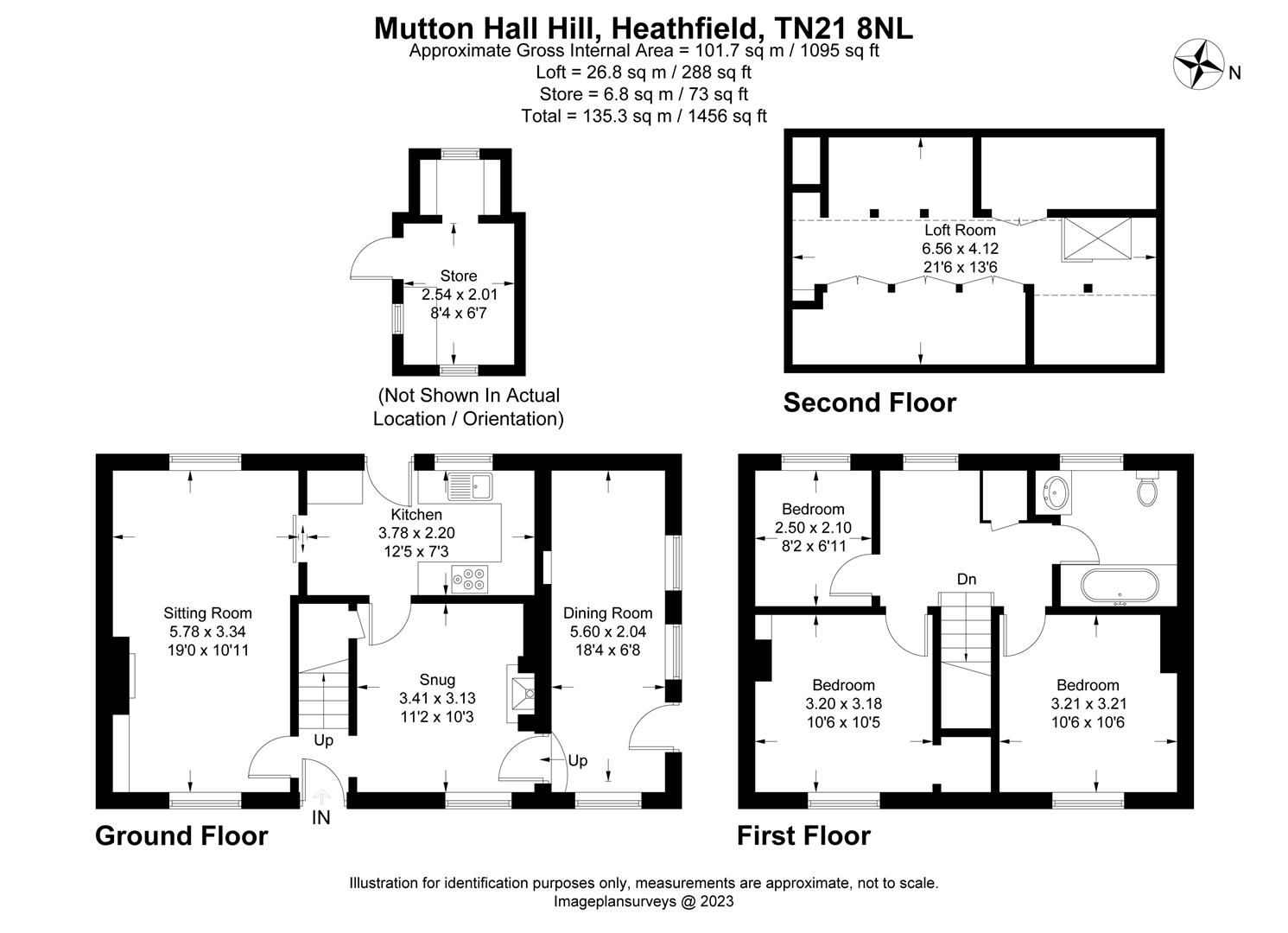 3 bed semi-detached house for sale in Mutton Hall Hill, Heathfield TN21 ...