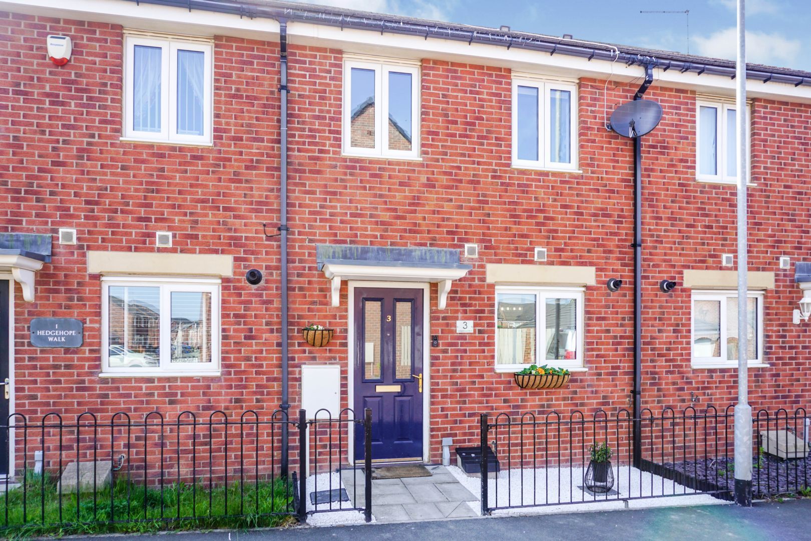 3 bed terraced house for sale in Hedgehope Walk, Blyth NE24 - Zoopla