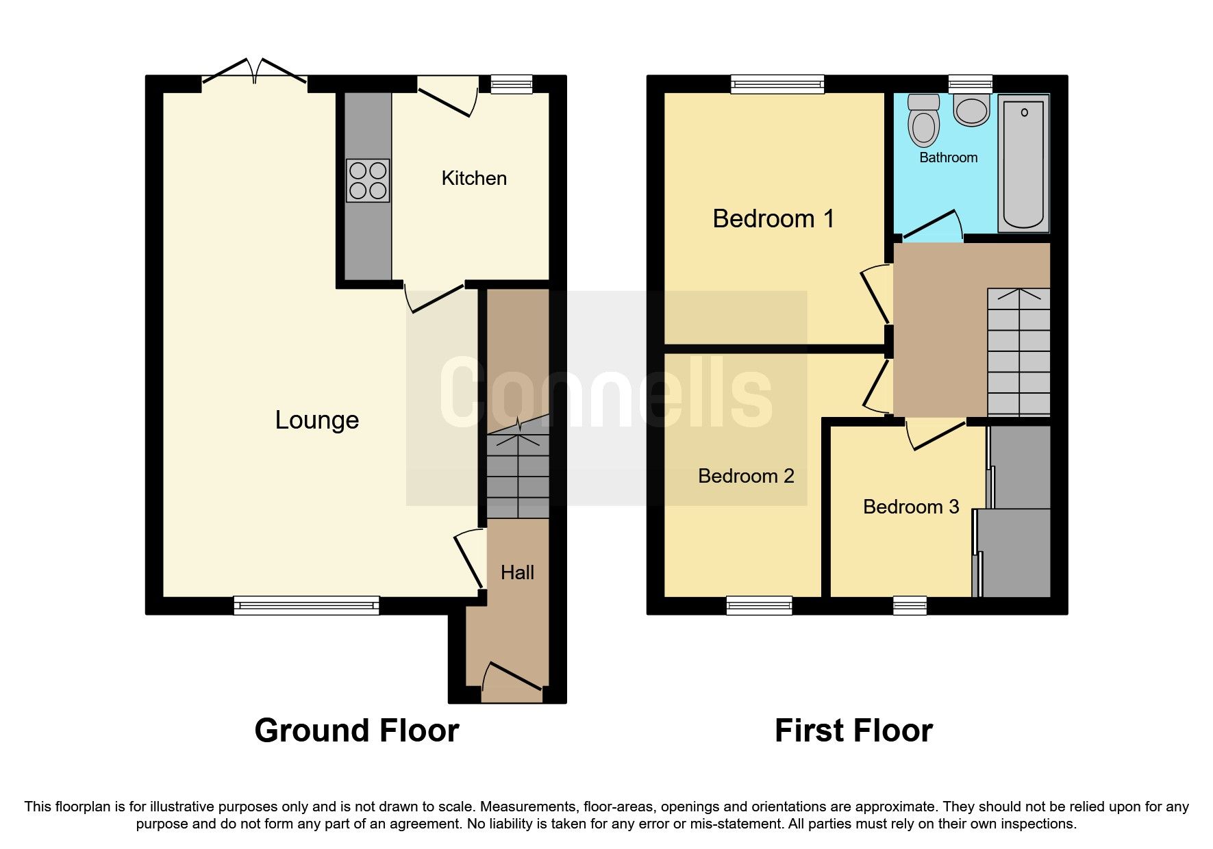 3 bed terraced house for sale in The Crest, Ridgeway Avenue, Dunstable ...