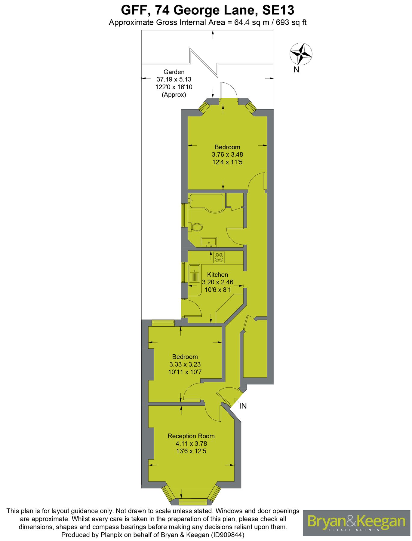 2 bed flat for sale in George Lane, London SE13 - Zoopla