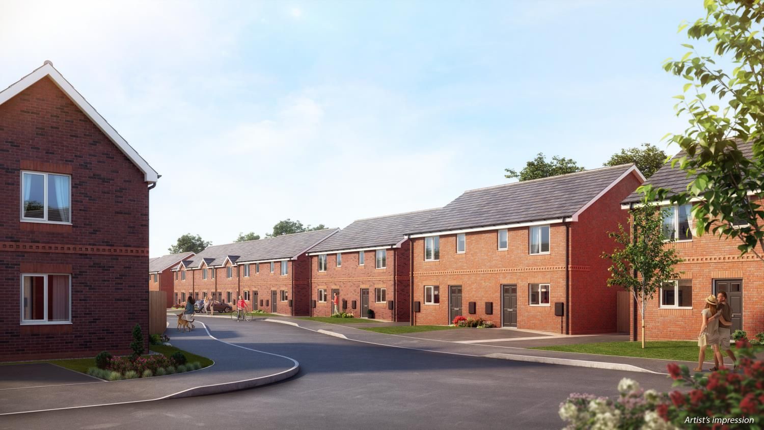 New Home 3 Bed Semi Detached House For Sale In Anchor Field Leigh Wn7