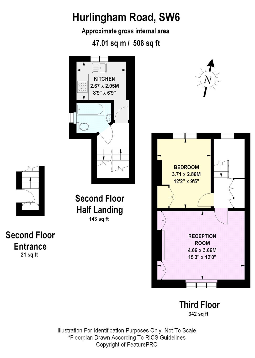 1 bed flat for sale in Hurlingham Road, Parsons Green, London SW6 - Zoopla