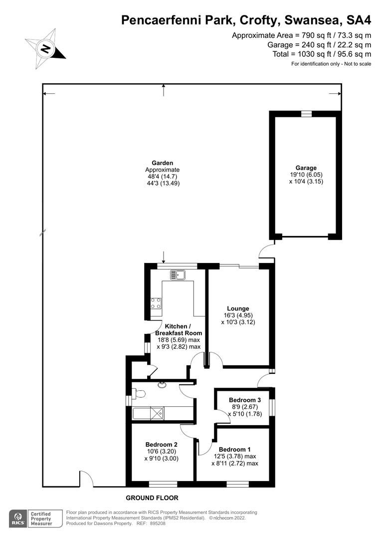 3 bed detached bungalow for sale in Pencaerfenni Park, Crofty, Swansea ...