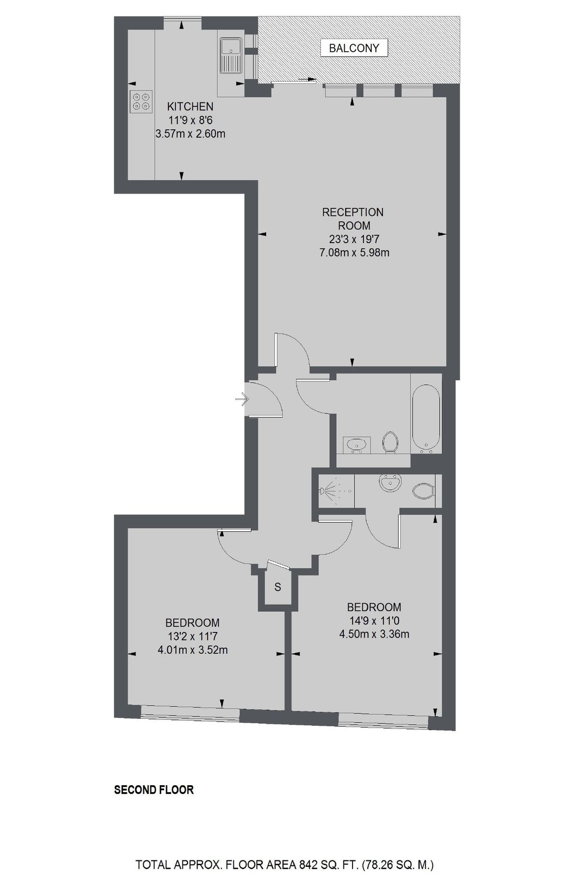 2 bed flat to rent in Southern Row, London W10 - Zoopla