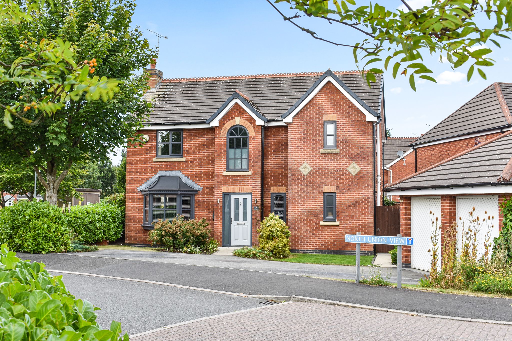 4 bed detached house for sale in North Union View, Farington Moss ...