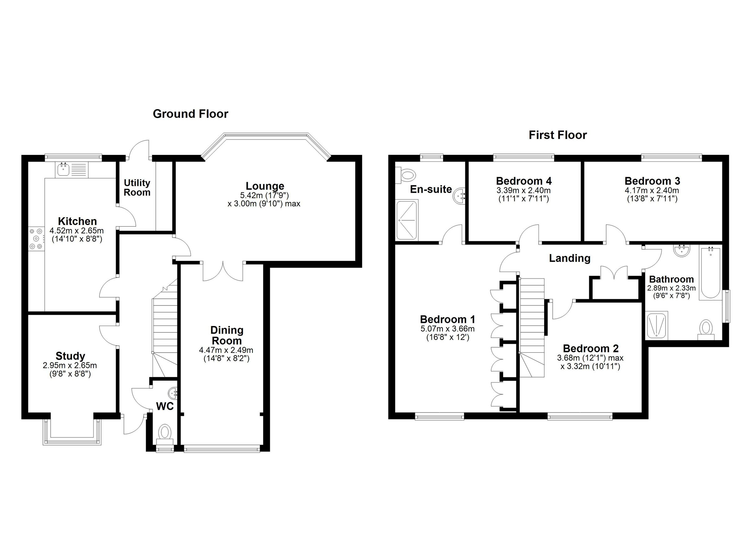 4 Bed Detached House For Sale In Thistledown Highwoods Colchester