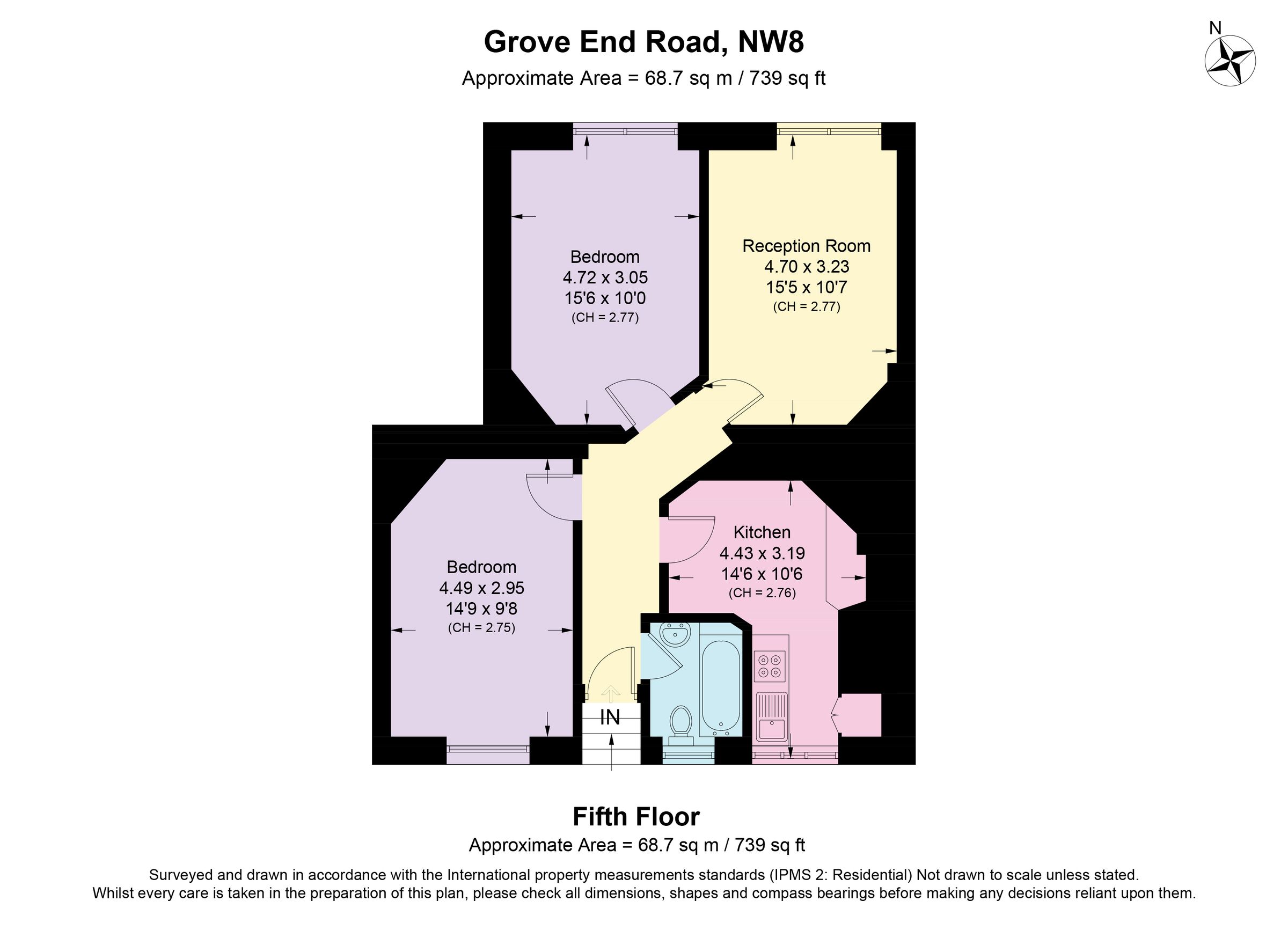 2 bed flat for sale in Grove End Road, London NW8 - Zoopla