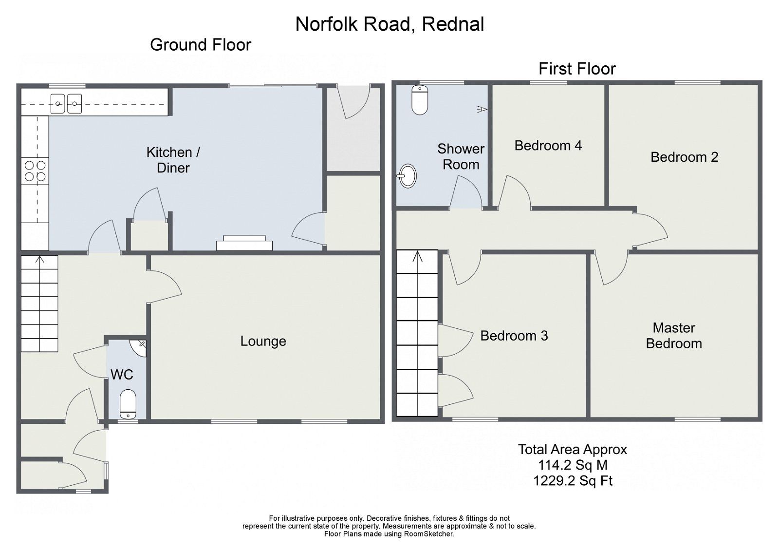 4 Bed End Terrace House For Sale In Norfolk Road Rednal Birmingham
