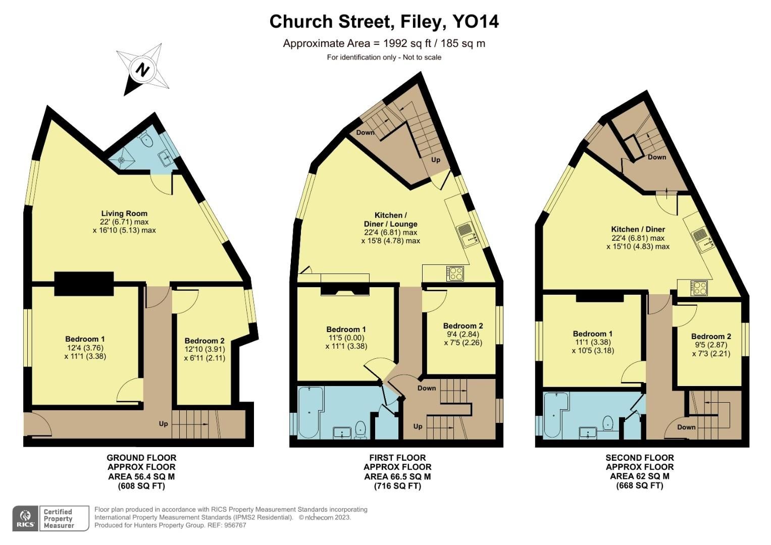 6 bed block of flats for sale in Church Street, Filey YO14 - Zoopla