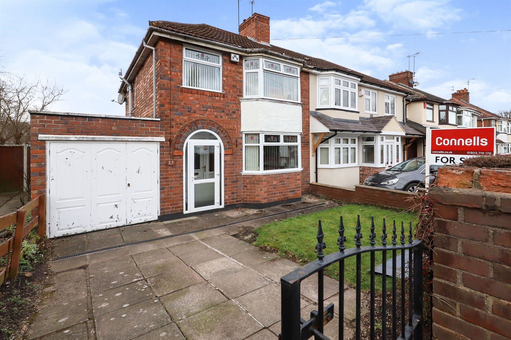 3 bed semi-detached house for sale in Cadman Crescent, Fallings Park ...