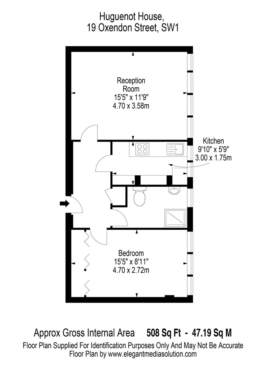 1 bed flat to rent in Oxendon Street, London SW1Y - Zoopla