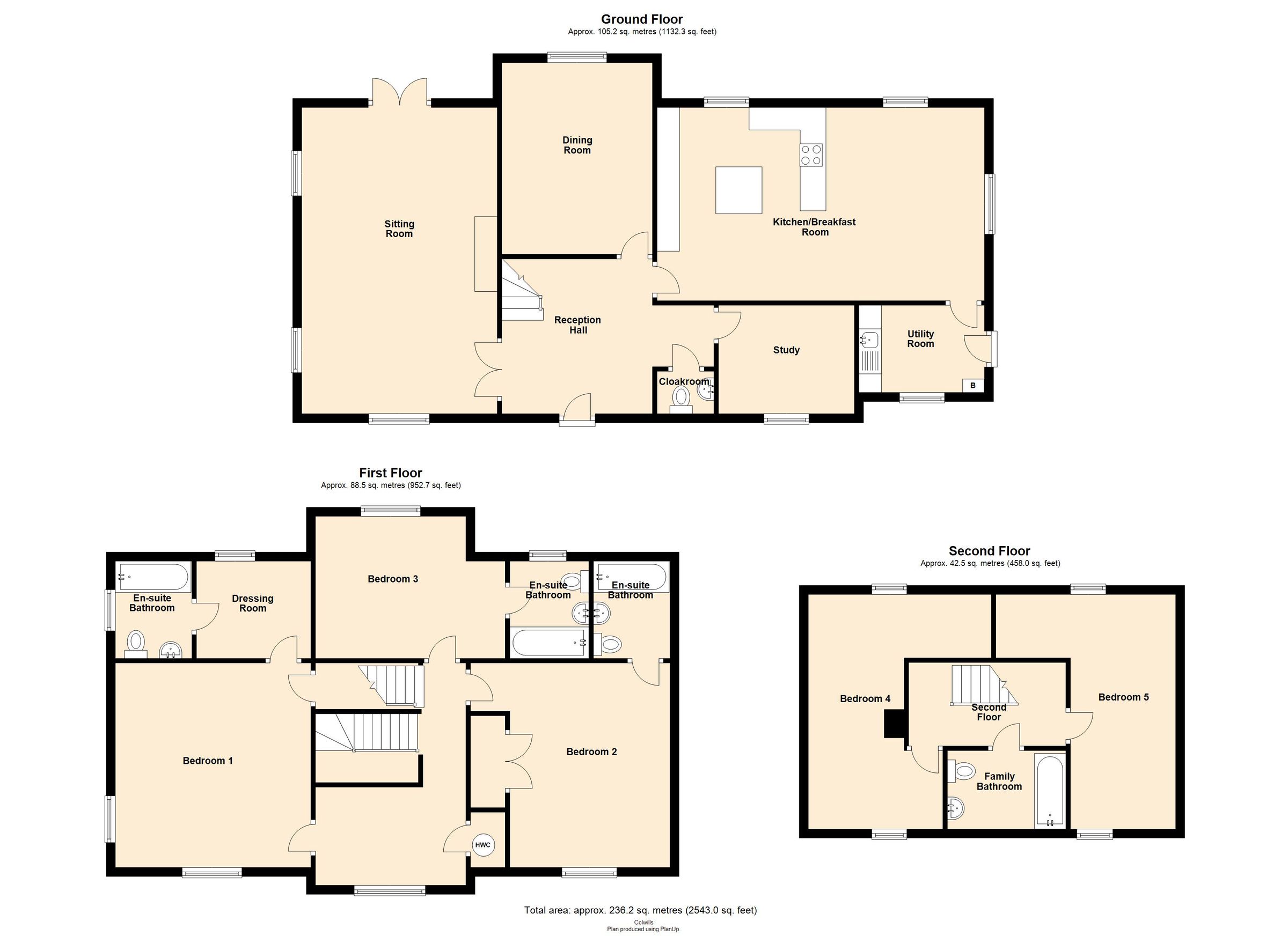 5 bed detached house for sale in Old Drovers Way, Stratton, Bude EX23 ...
