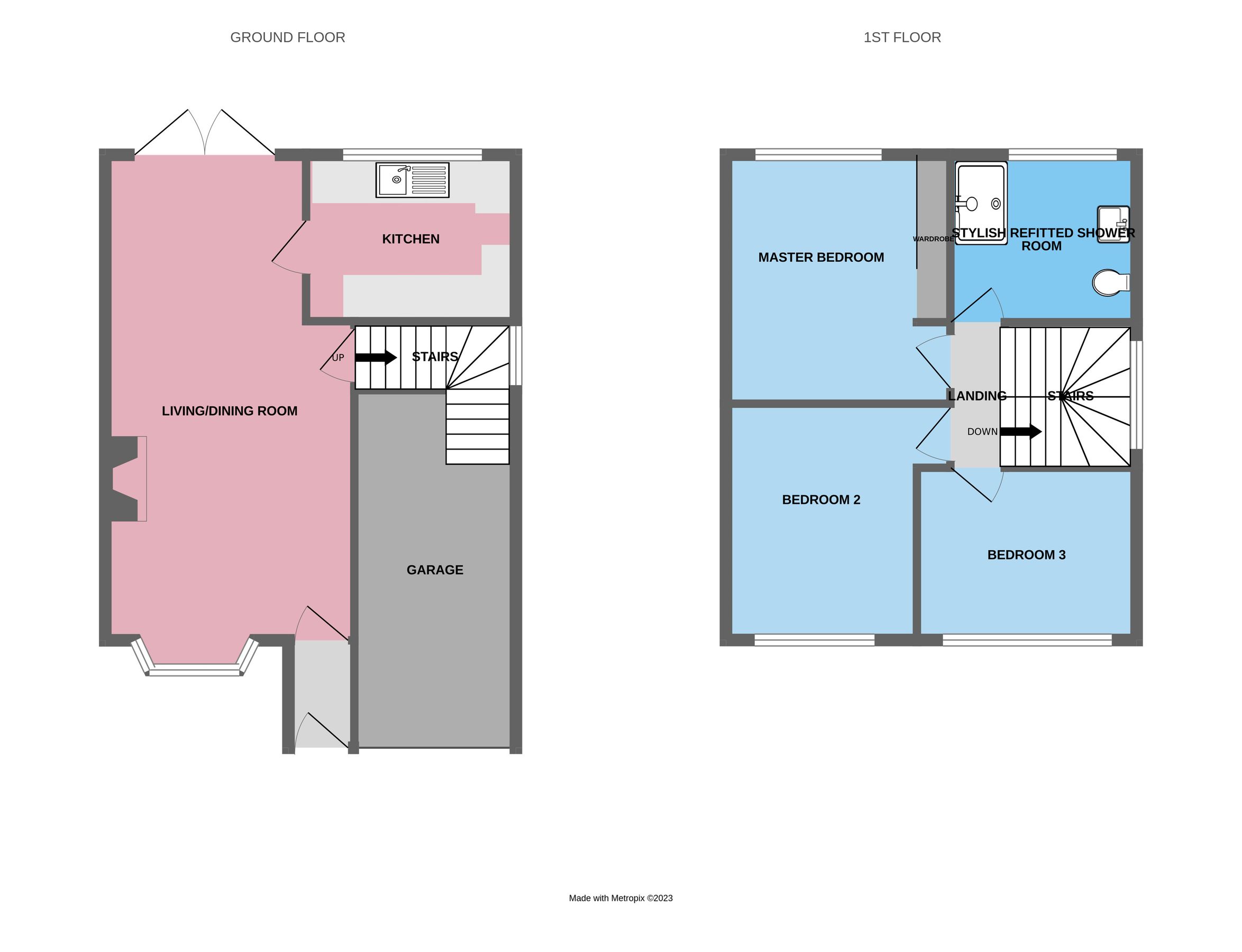 3 bed semi-detached house for sale in Worcester Grove, Perton ...