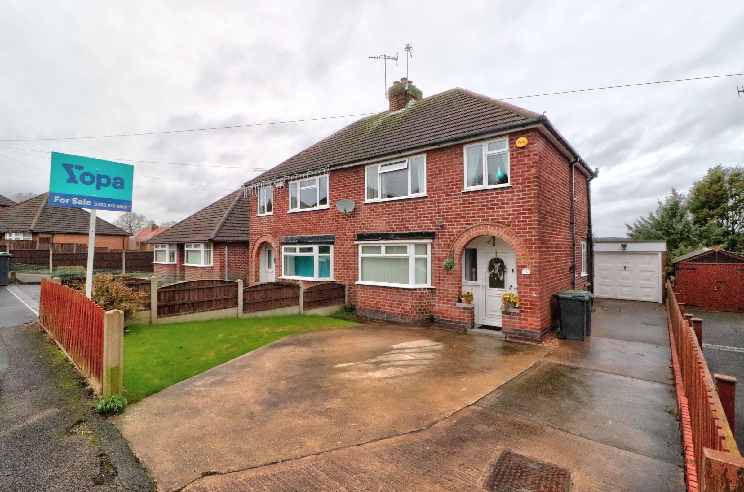 3 bed semi-detached house for sale in Grange View, Eastwood, Nottingham ...