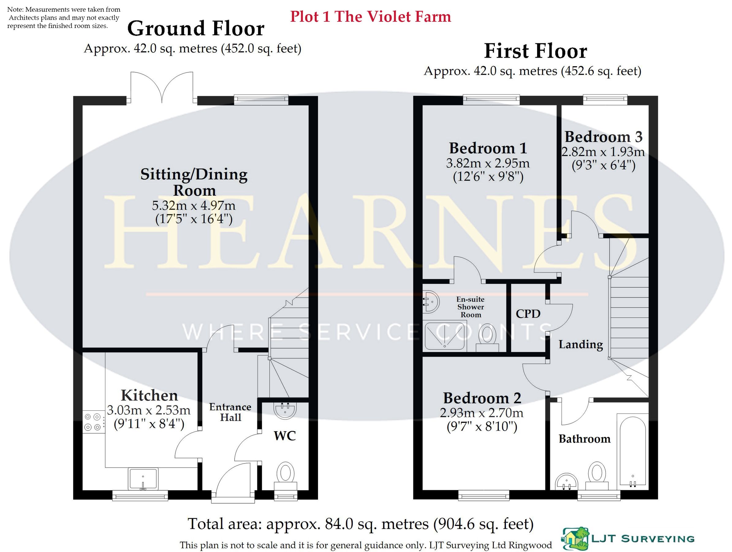 3 bed semi-detached house for sale in Violet Farm Development, Wimborne ...