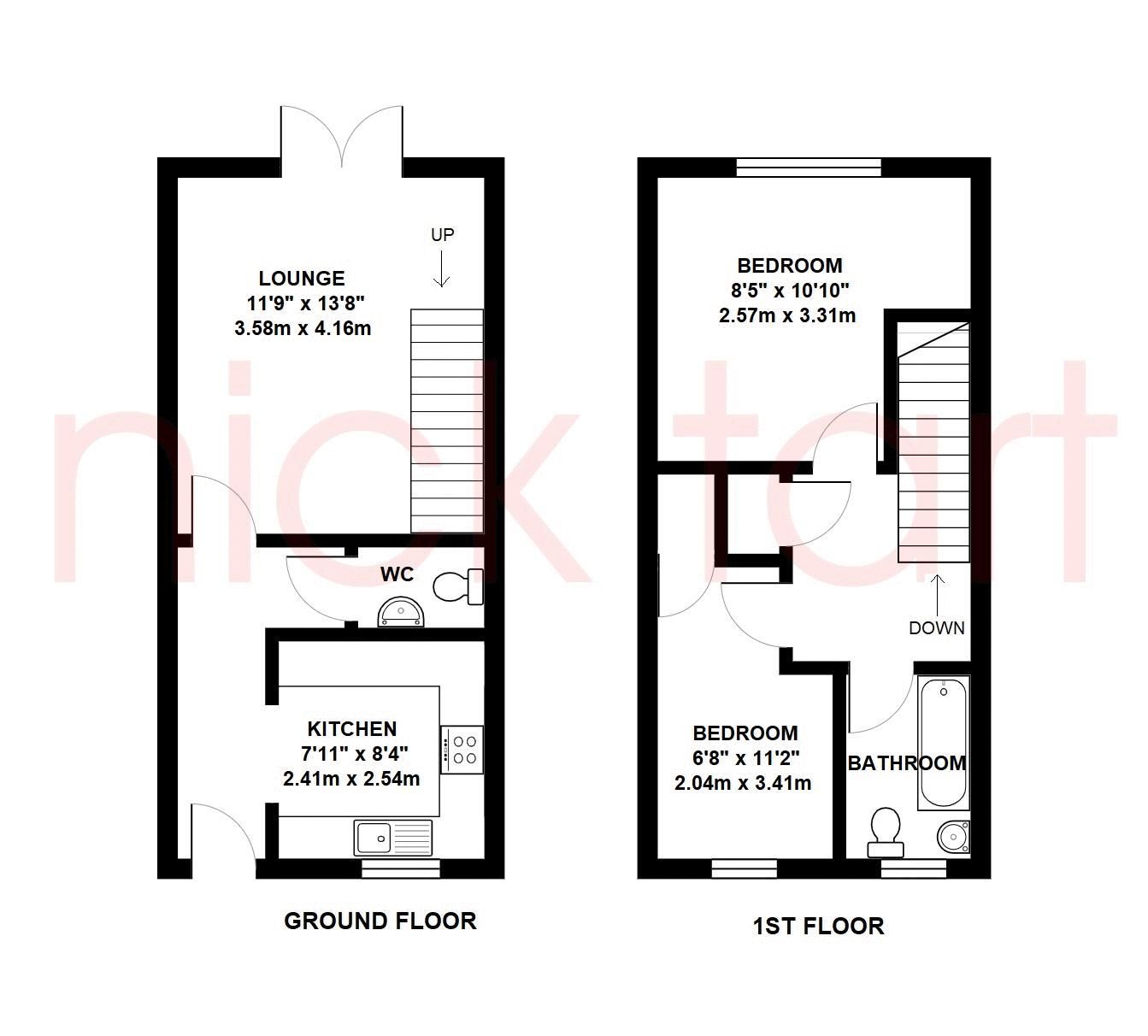 2 bed end terrace house for sale in Waltho Street, Whitmore Reans ...