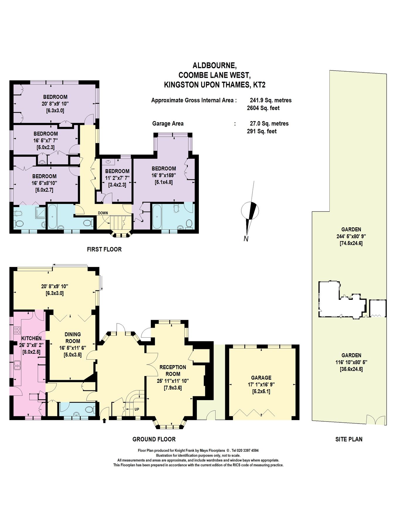 5 bed detached house for sale in Coombe Lane West, Kingston, Surrey KT2 ...