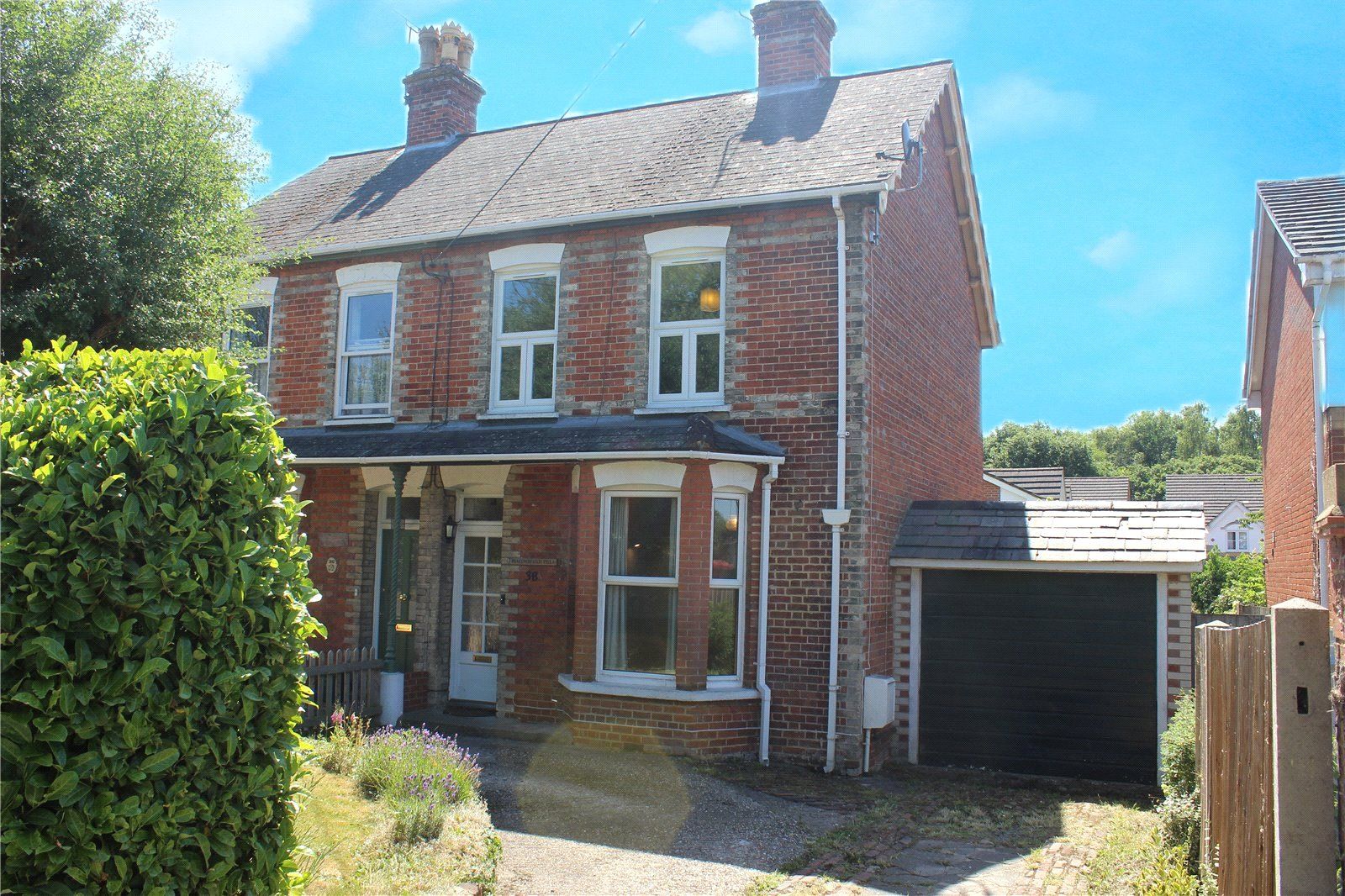 3 bed semi-detached house for sale in Oxenden Road, Tongham, Surrey ...