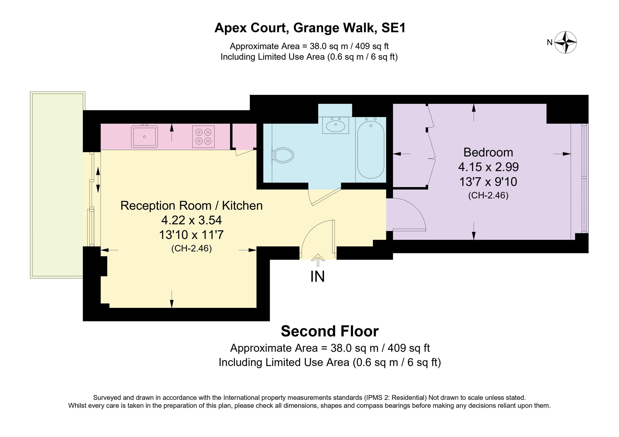 1 bed flat for sale in Apex Court, 47 Grange Walk SE1 - Zoopla