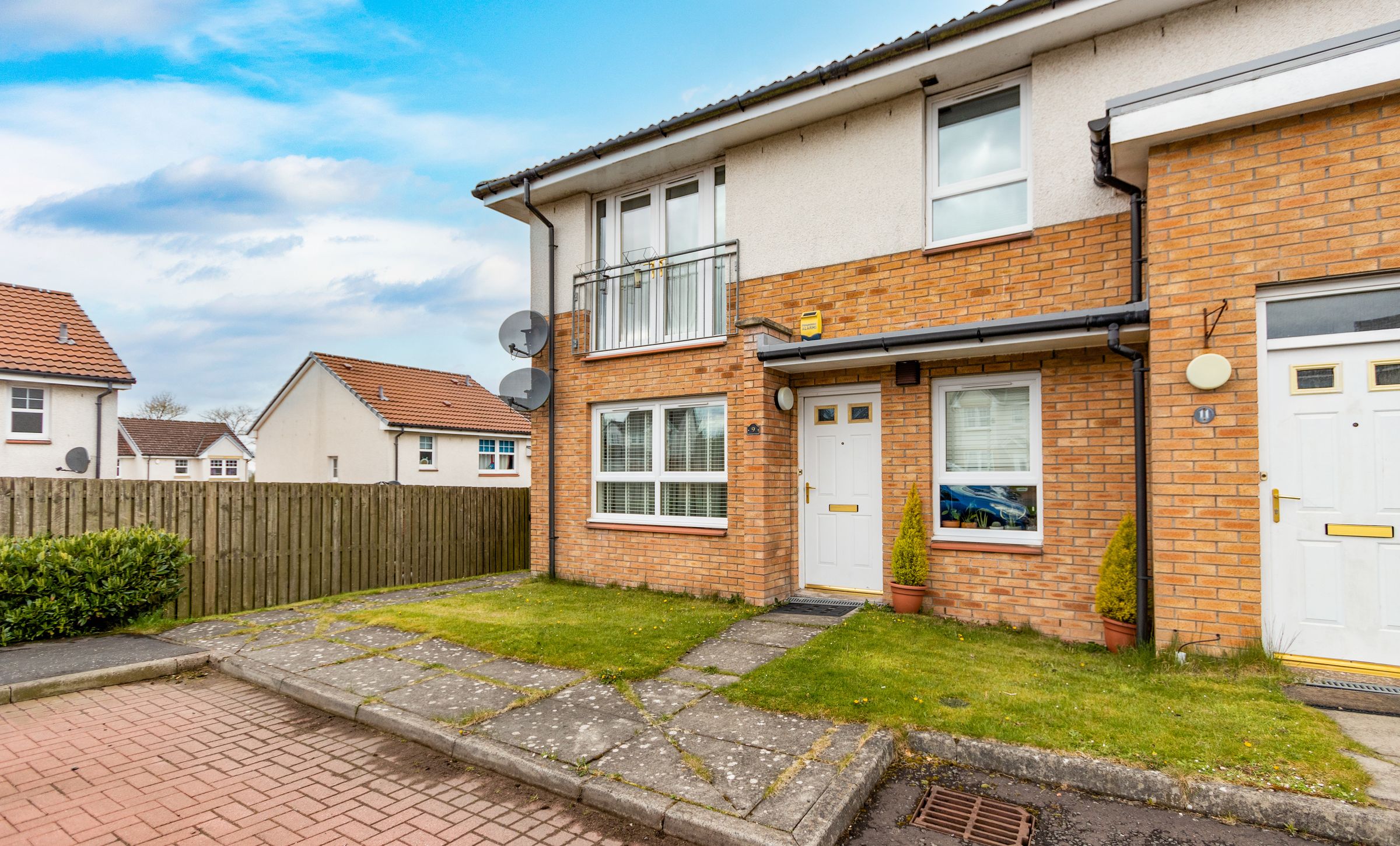 2 bed flat for sale in Drumbowie Crescent, Salsburgh, Lanarkshire ML7 ...