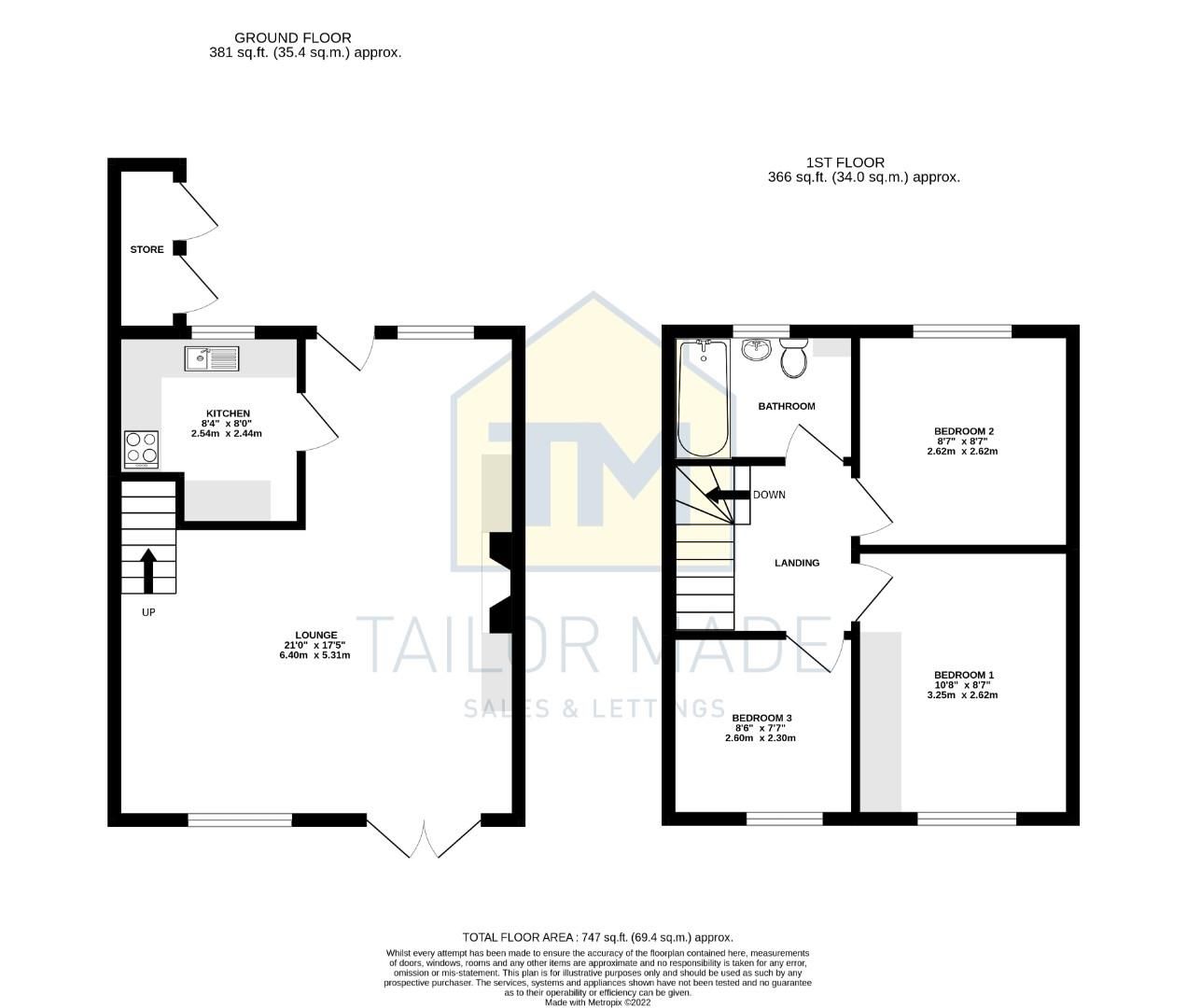 3 bed terraced house for sale in Sutherland Avenue, Eastern Green ...