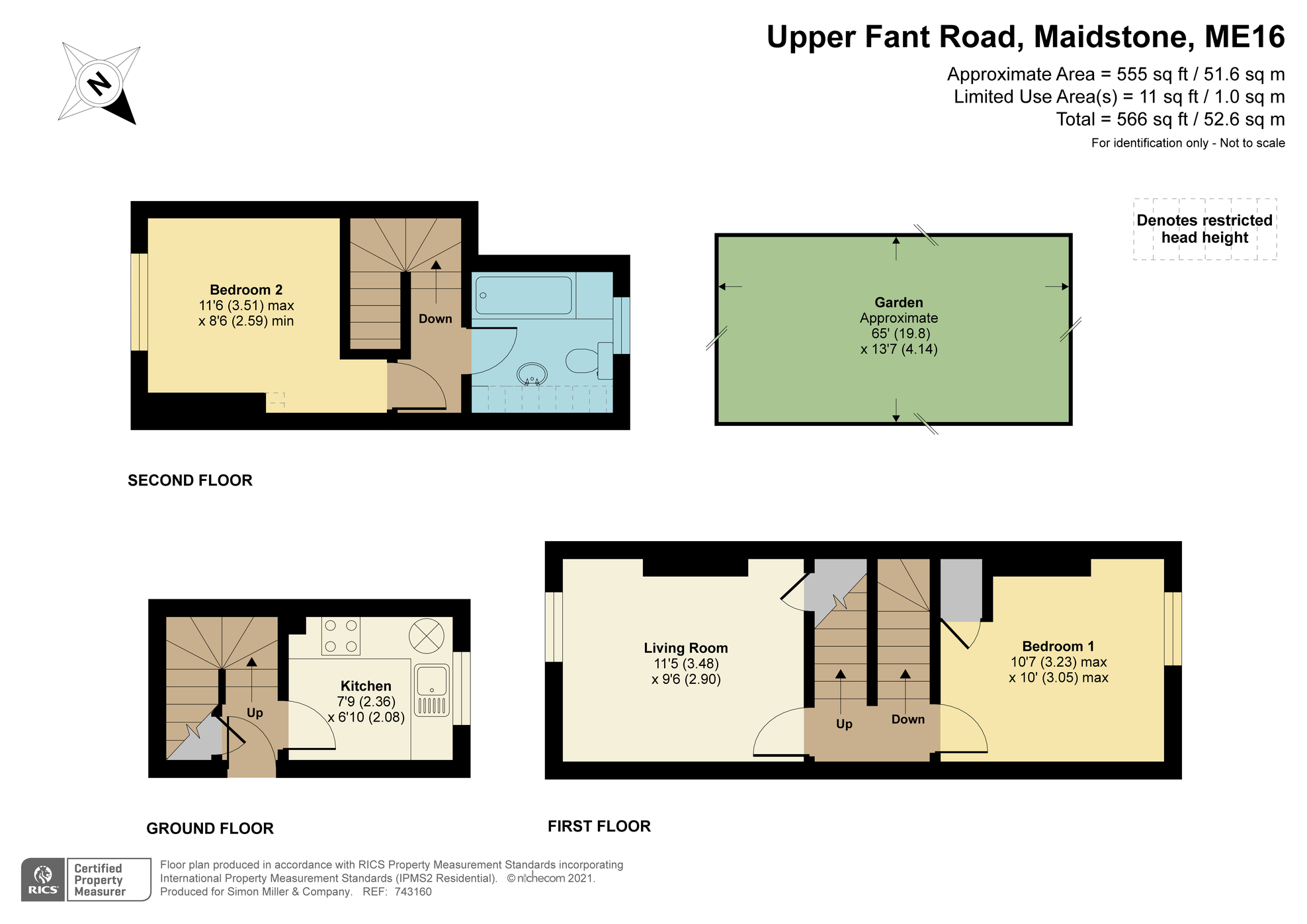 2 bed flat for sale in Upper Fant Road, Maidstone ME16 - Zoopla