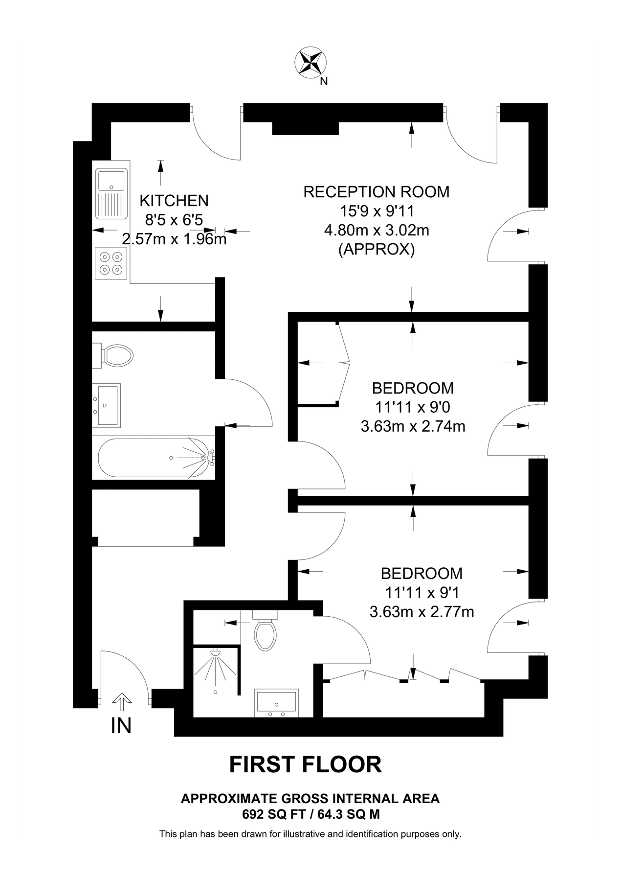 2 bed flat for sale in Engineers Way, Wembley Park, Wembley HA9 - Zoopla