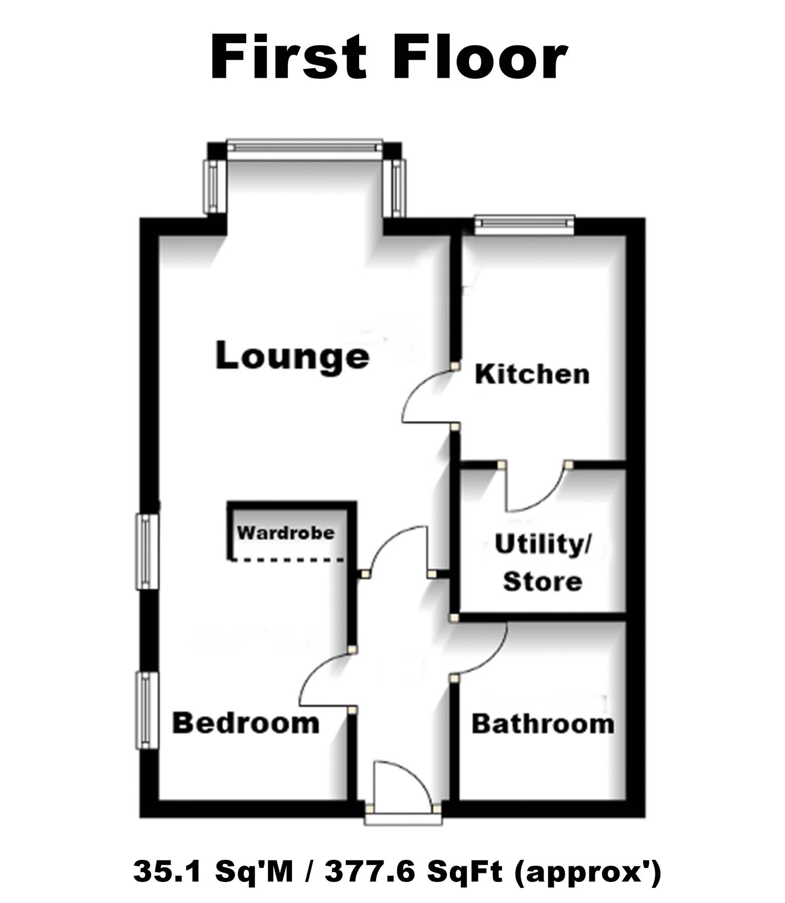 1 bed flat for sale in Purpose Built Flat. Wellington Road, Bournemouth ...