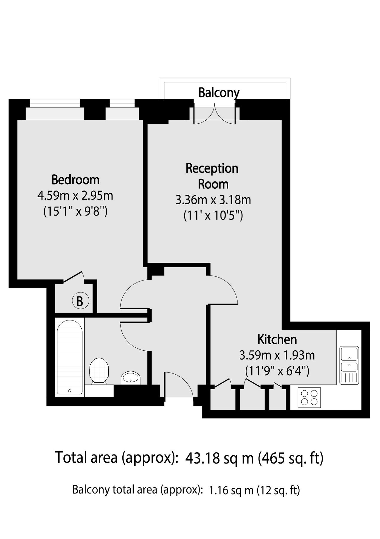 1 bed flat for sale in Kilburn Priory, London NW6 - Zoopla