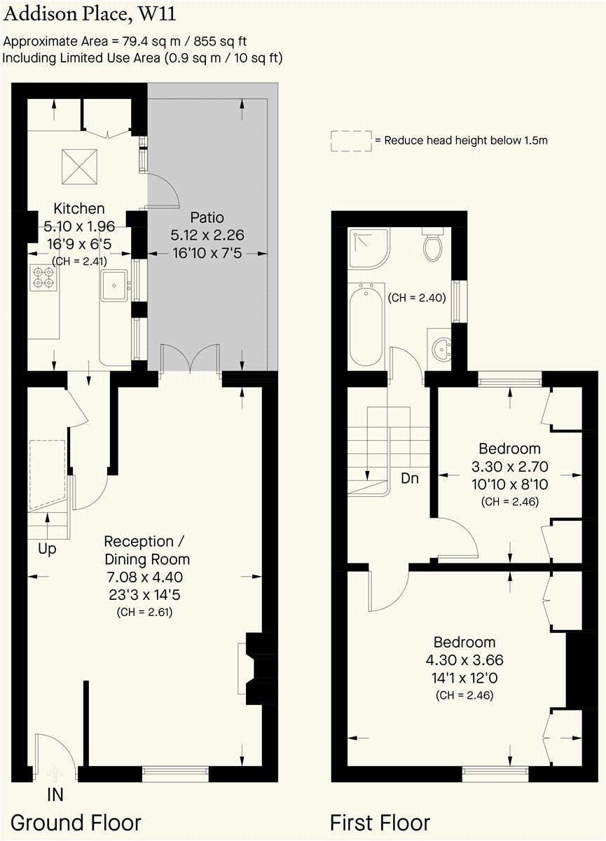 2 bed mews house for sale in Addison Place, Holland Park, London W11 ...