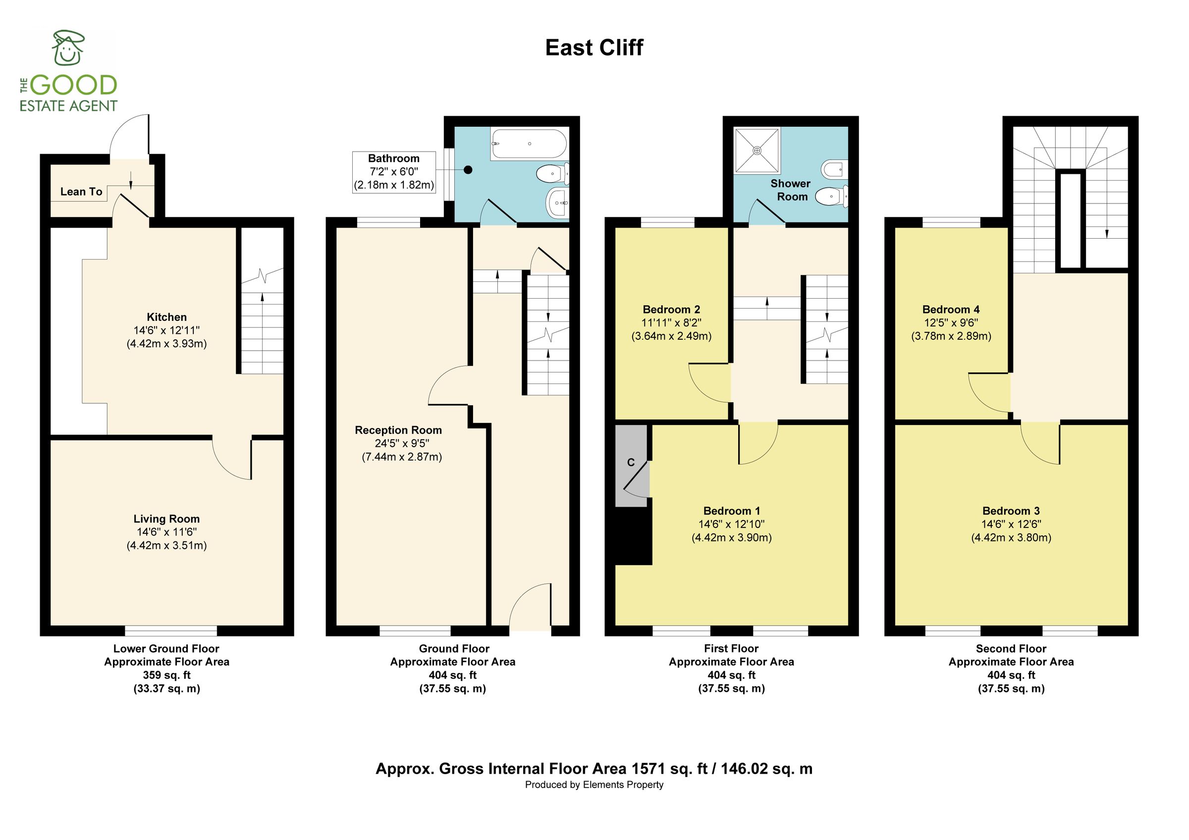 4 bed terraced house for sale in East Cliff, Folkestone CT19 - Zoopla