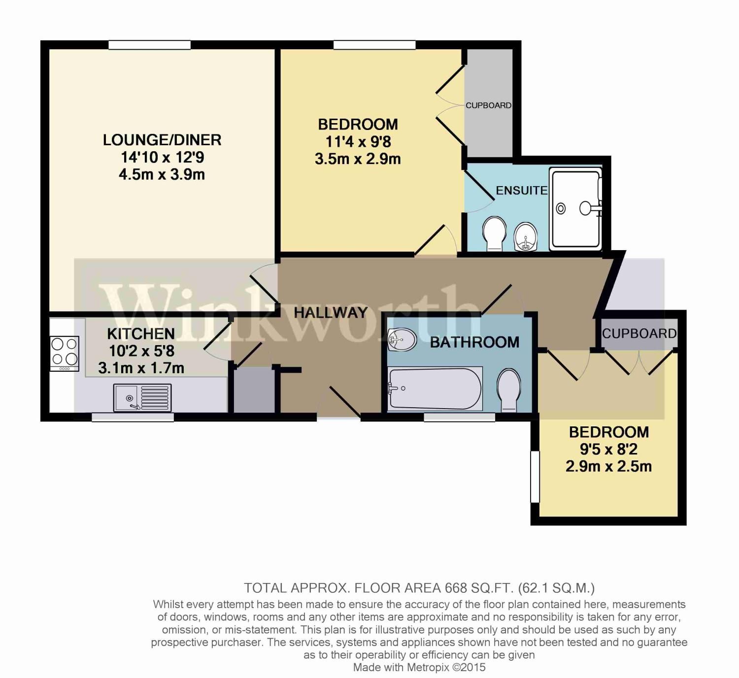 2 bed flat to rent in Wickham House, Longbourn, Windsor, Berkshire SL4 ...