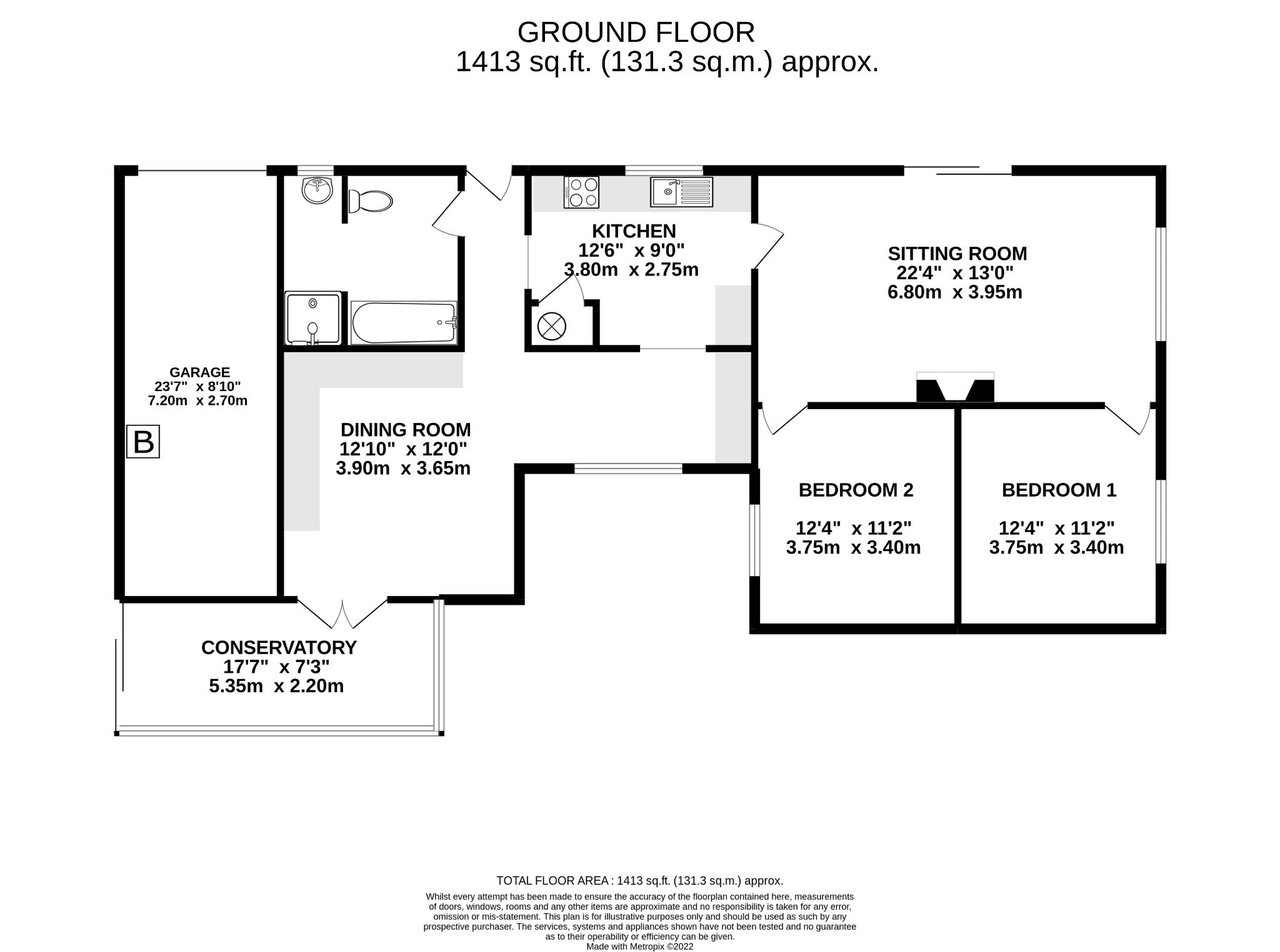 2 bed detached bungalow for sale in Westland Chase, West Winch, King's ...