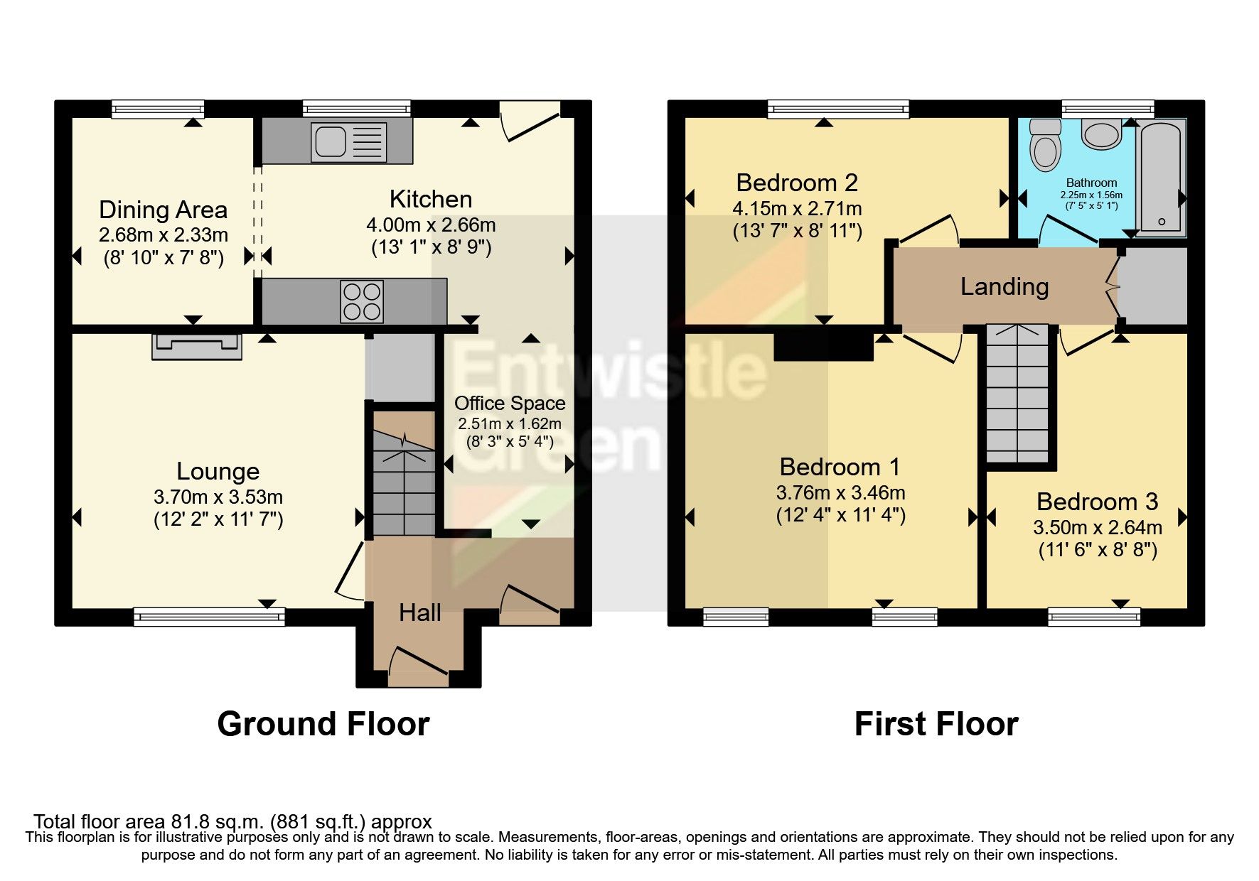 3 bed terraced house for sale in Buttermere Road, Lancaster LA1 - Zoopla