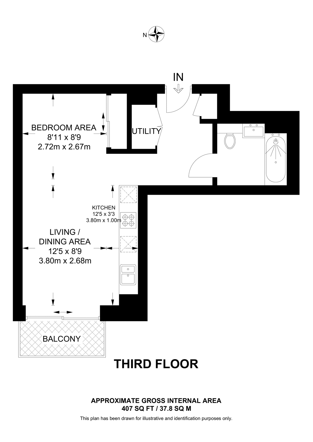 New home, Studio for sale in The Eight Gardens, Watford WD24 - Zoopla