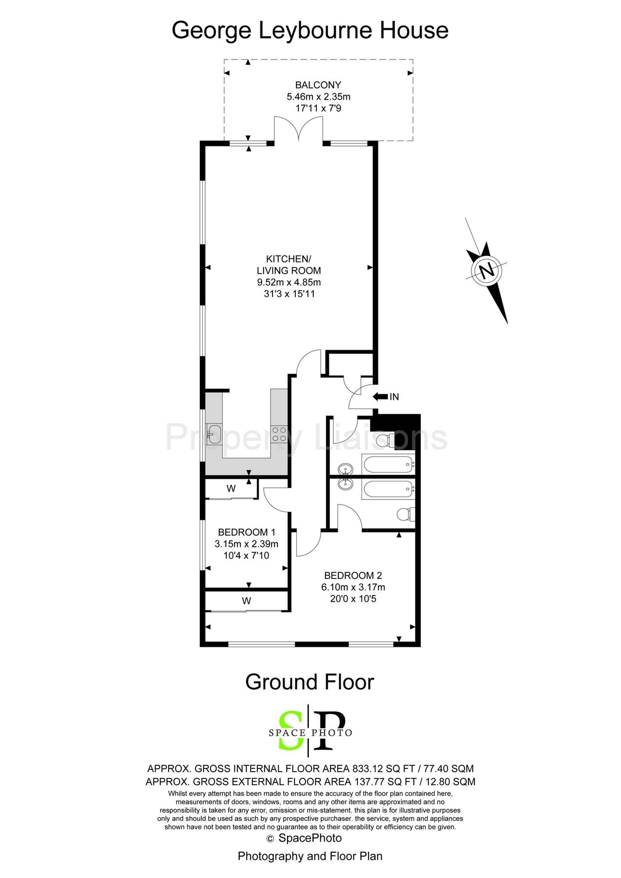 2 Bed Flat For Sale In George Leybourne House Fletcher Street London 2-bed-flat-for-sale-in-george-leybourne-house-fletcher-street-london
