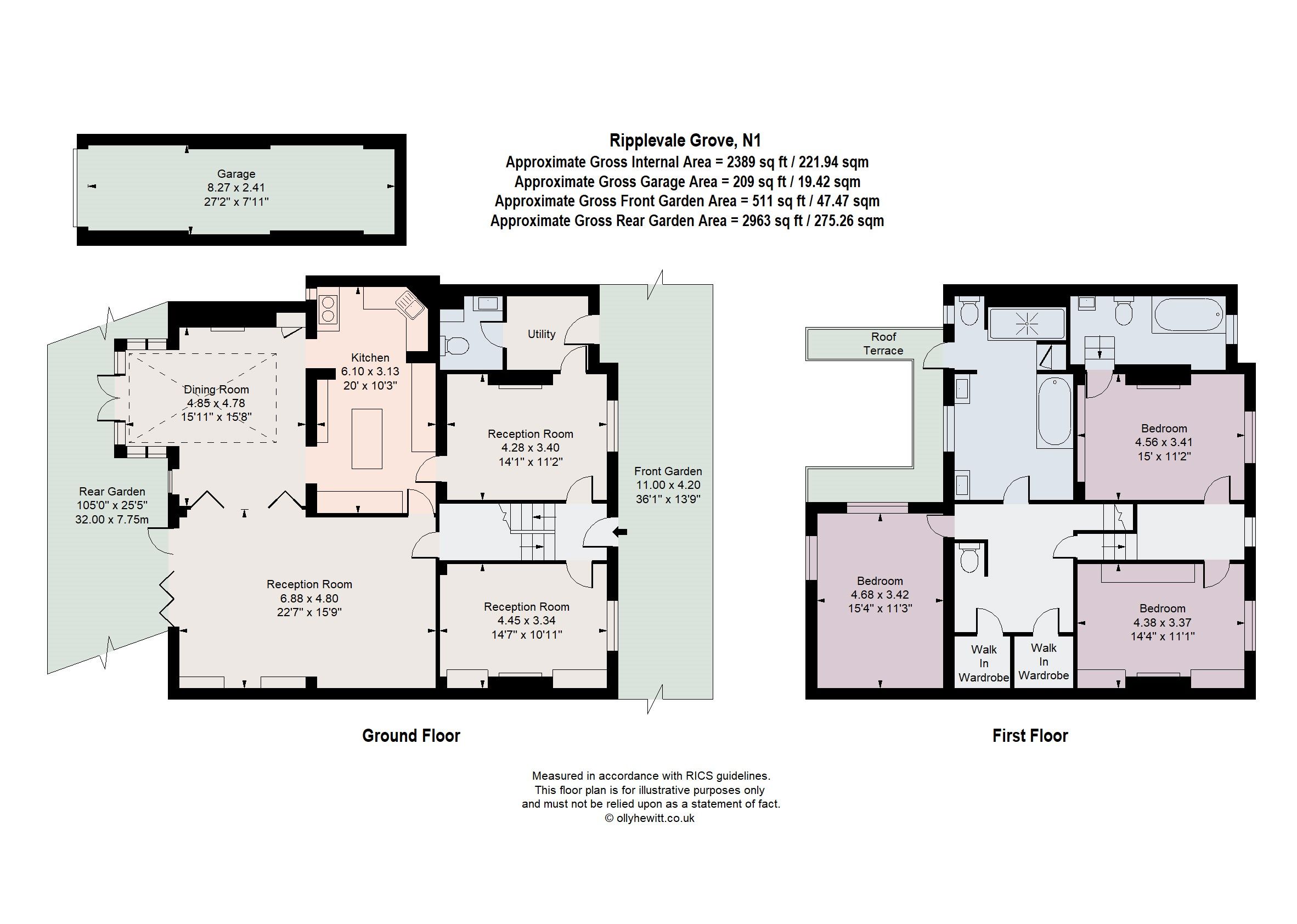 3 bed terraced house for sale in Ripplevale Grove, London N1 - Zoopla