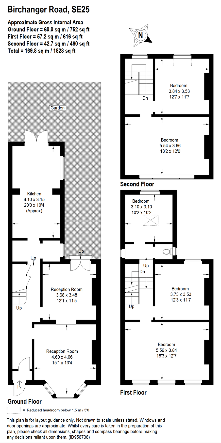 4 bed terraced house for sale in Birchanger Road, South Norwood, Surrey ...