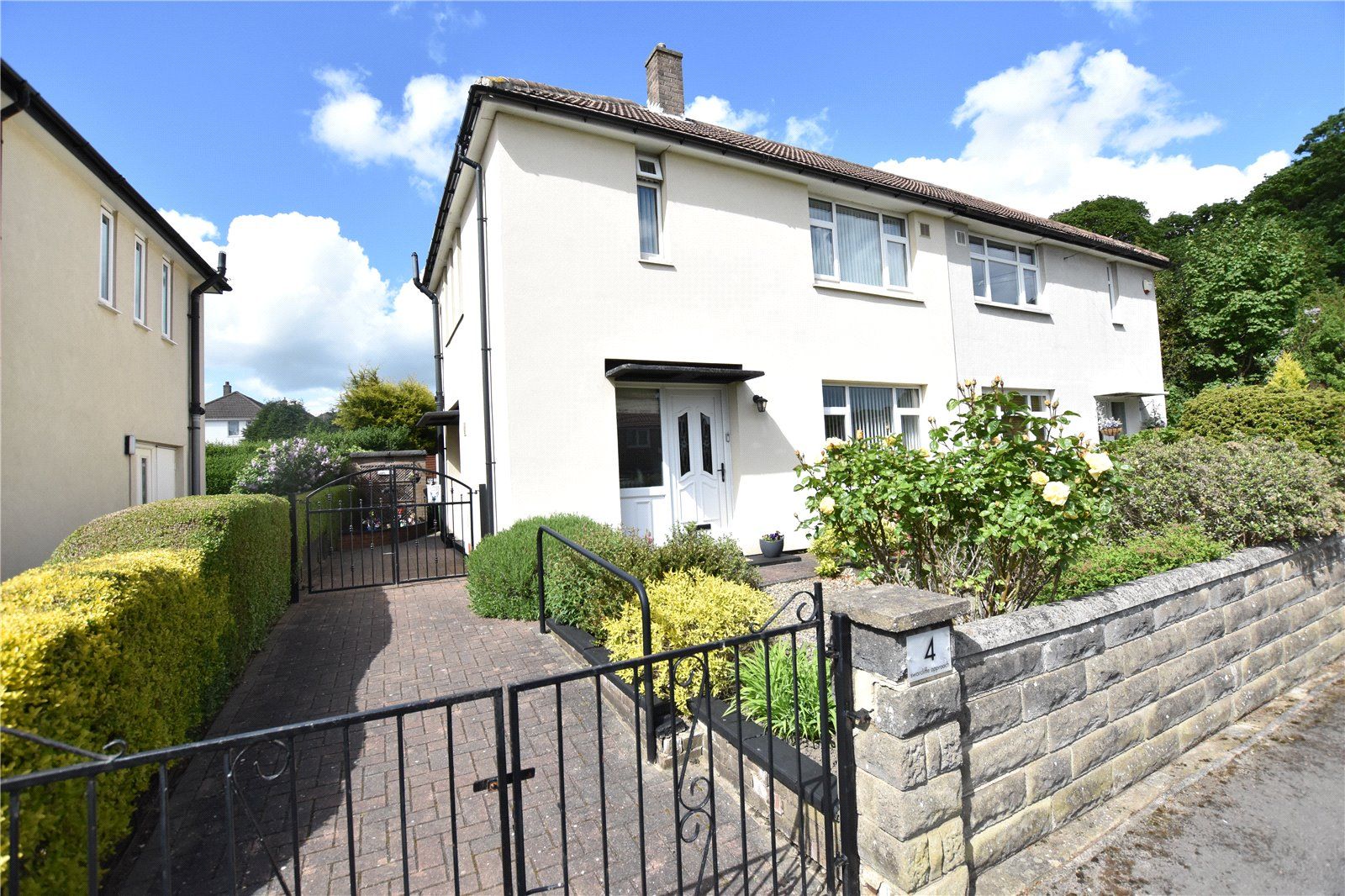 2 bed semi-detached house for sale in Swarcliffe Approach, Leeds, West ...