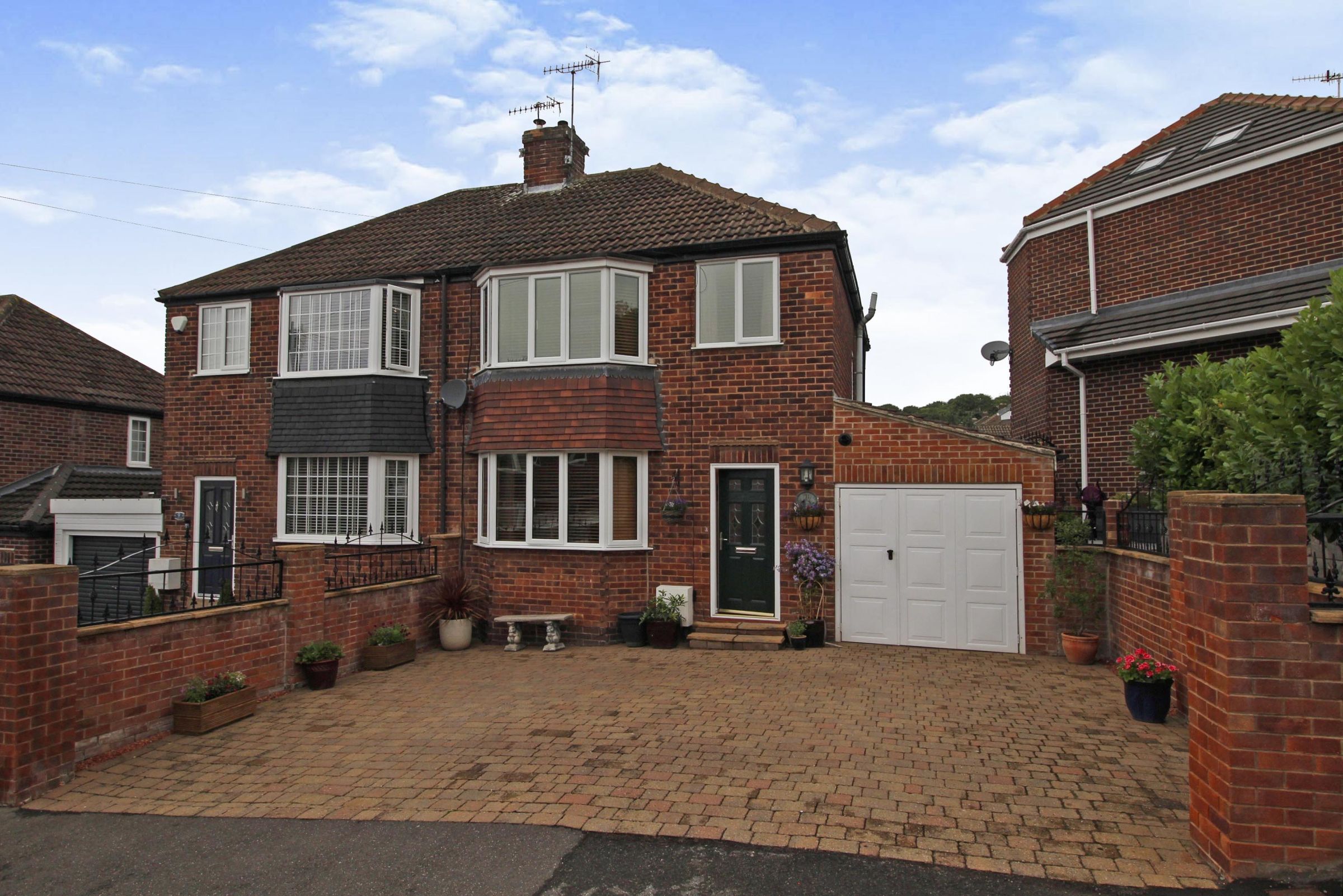 New Home 3 Bed Semi Detached House For Sale In Grange Drive Rotherham